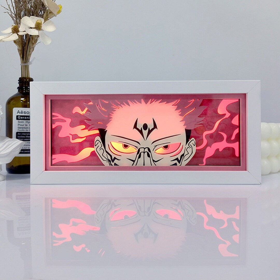 Sukuna Anime Light Box Jujutsu Kaisen Light Box Jujutsu Kaisen Sukuna ...