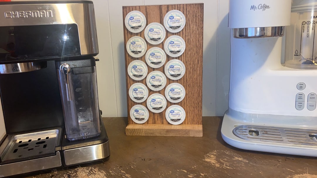 Custom Wood Coffee Keurig K Cup Holder - Etsy