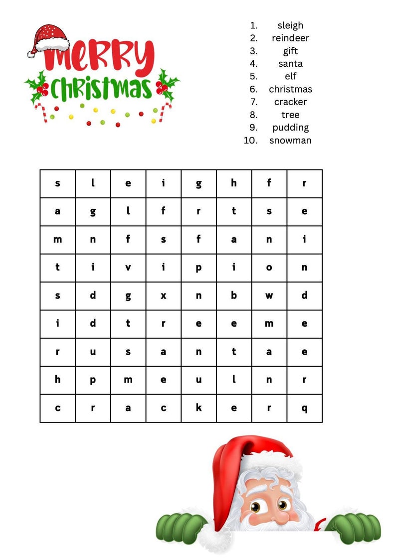 Christmas Activity Bundle - Etsy