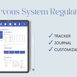 Nervous System Regulation Tracker Notion Template - Etsy