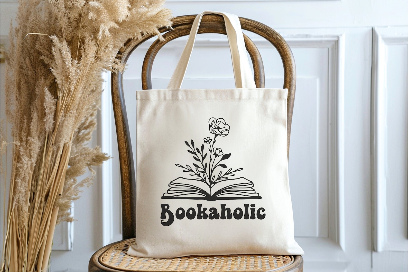 Bookish Canvas Tote Bag for Book Lovers, Gift for Book Lover, Gift for ...
