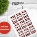 Candy Cane Christmas Gift Tag, Printable Christmas Gift Tags, DIY Gift ...
