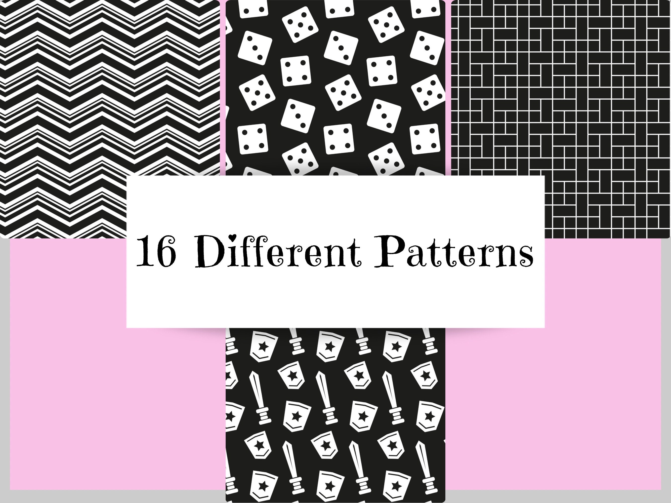 Gamer Girl Digital Paper Pack 20 Unique 12 X 12 300 DPI Digital Paper ...