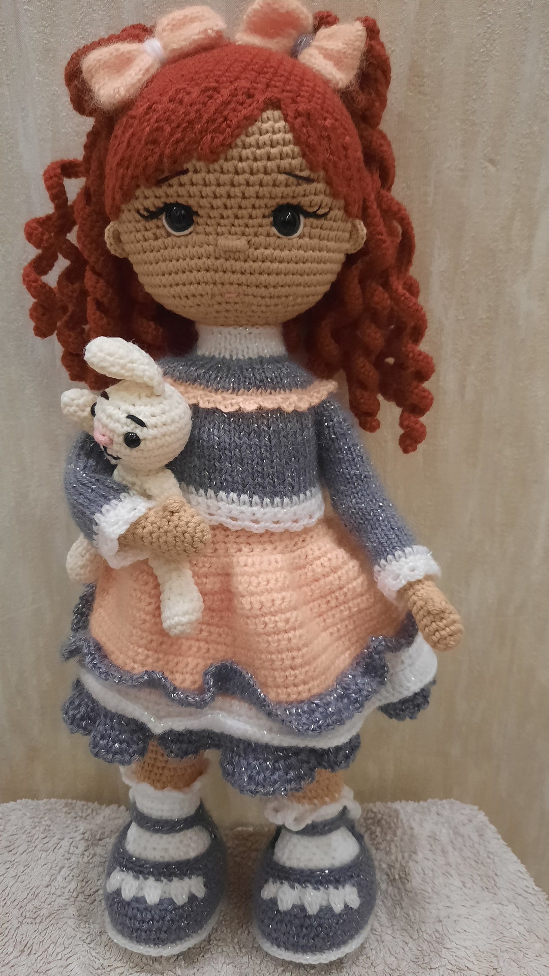 Knitted Doll - Etsy