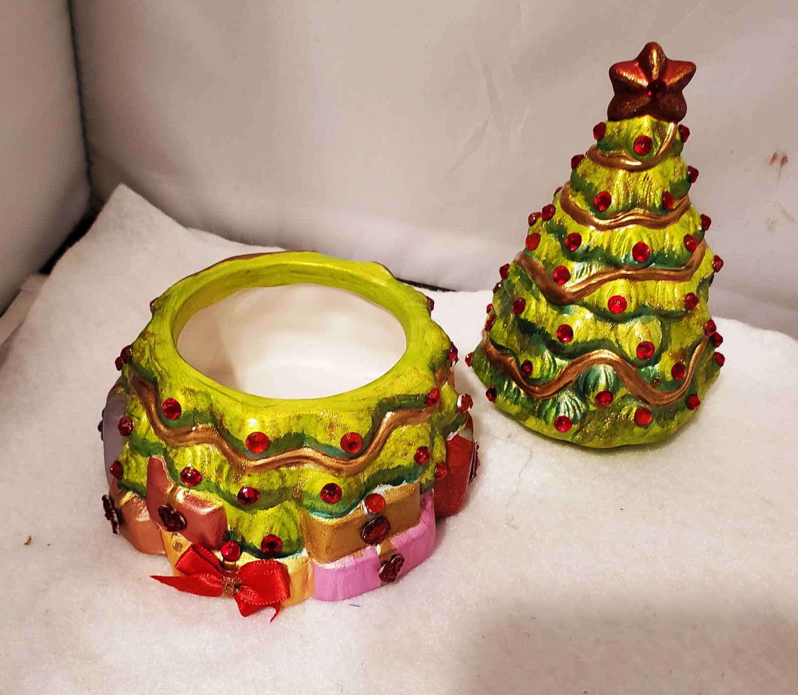 CHRISTMAS TREE TRINKET - Etsy