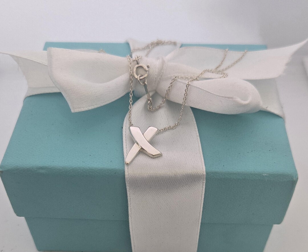 Tiffany & Co. Palmoa Picasso Loving Heart 16 Necklace NEW Authenticity ...