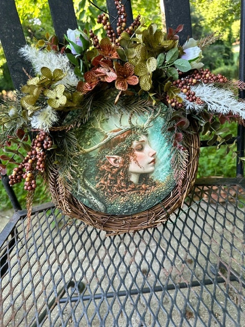 Forest Elf Wreath - Etsy