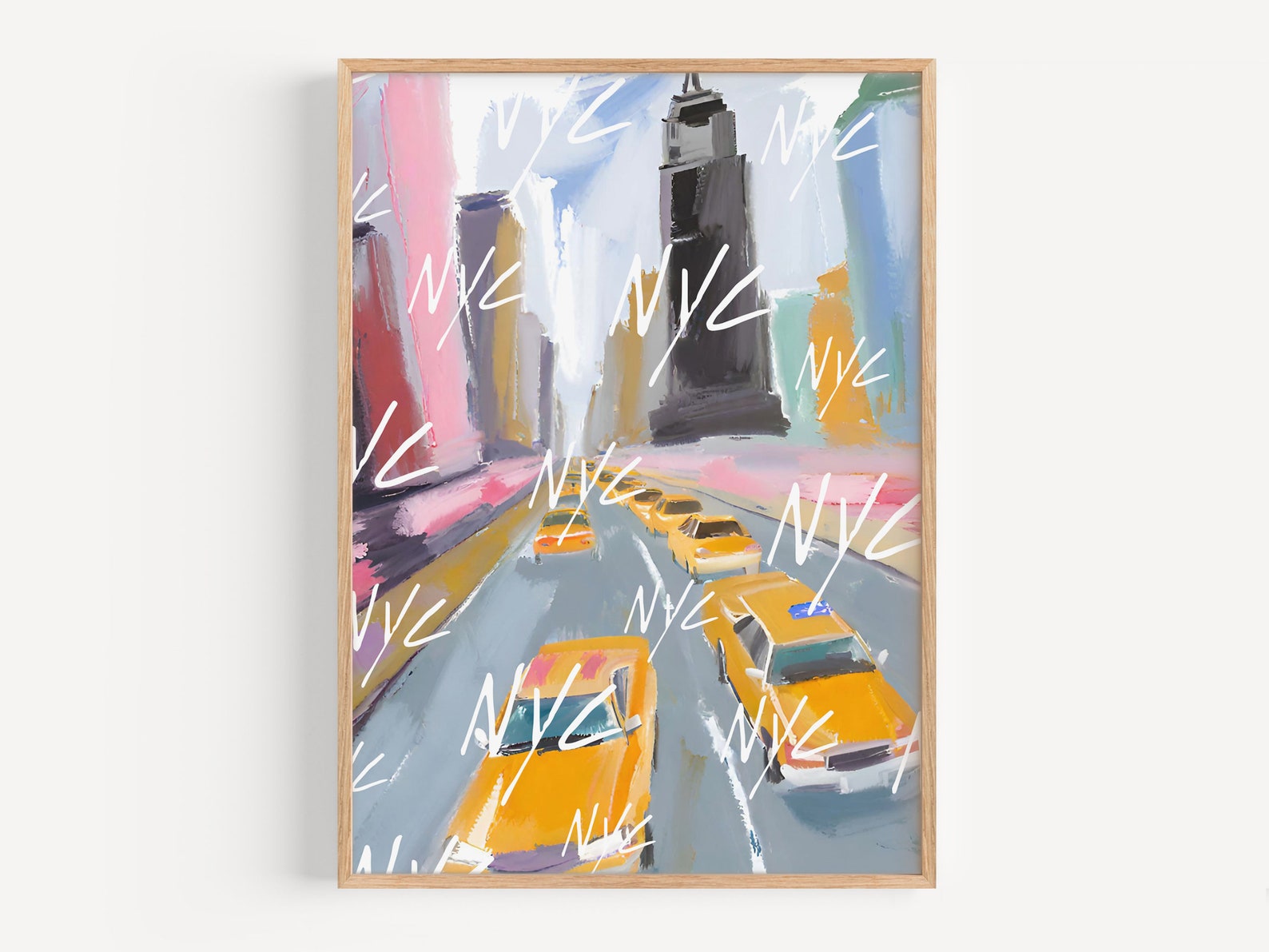New York Posters | Set of 3 | Digital Art Download | NYC | City Life ...