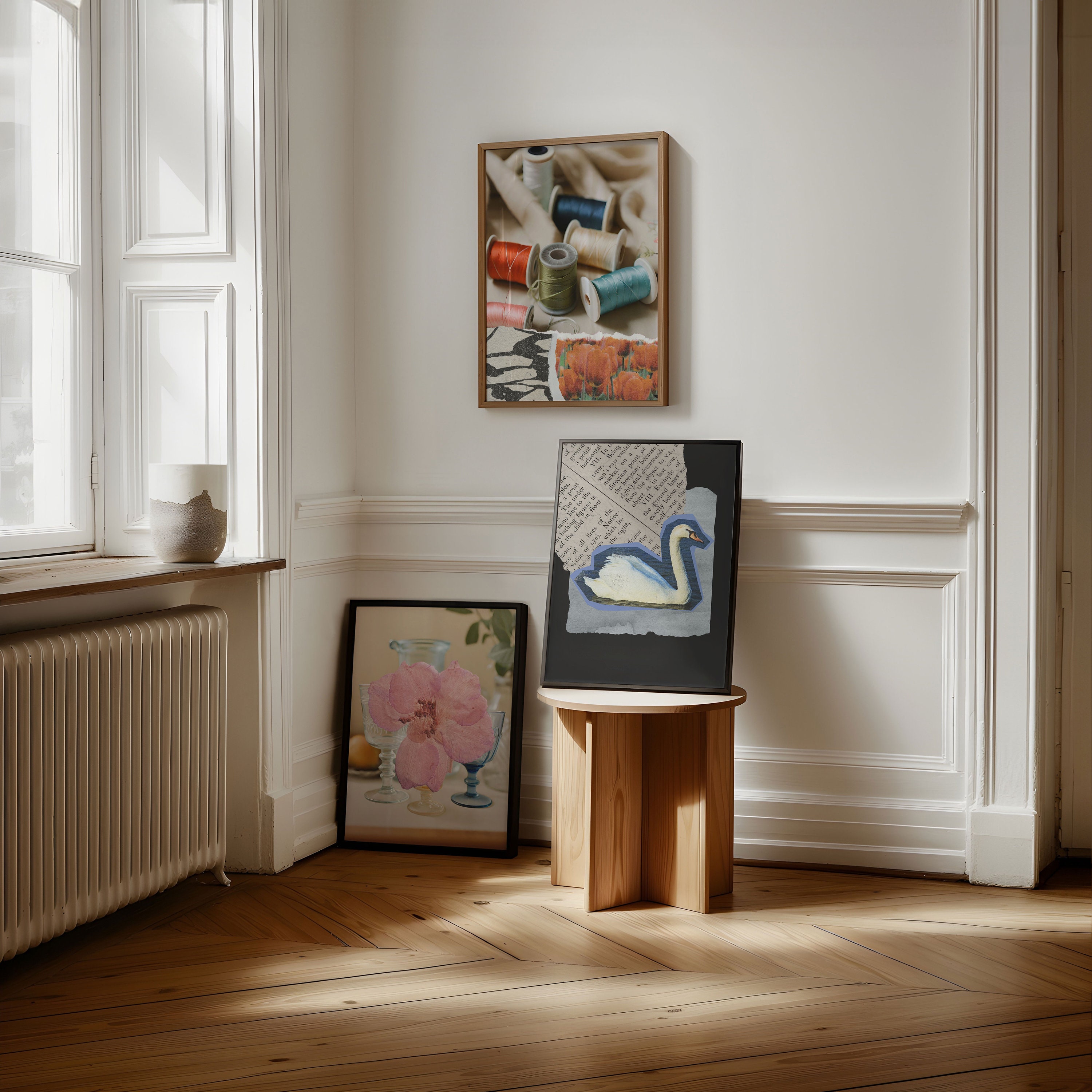 Scrapbook Poster Set of 3 Digital Art Download Trendy Mood Board Fun ...