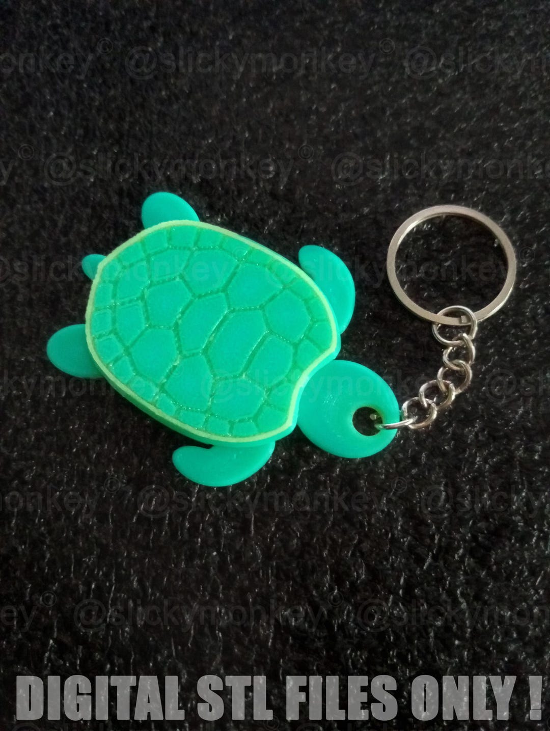 Keychain Tic Tac Toe Turtle 3D Print STL (digital Files Only!) Not ...