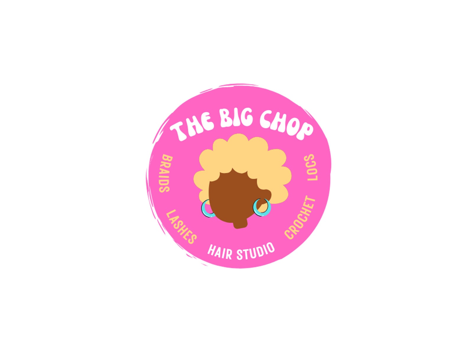 Natural Hair Logo Editable Canva Logo Hair Salon Logo - Etsy