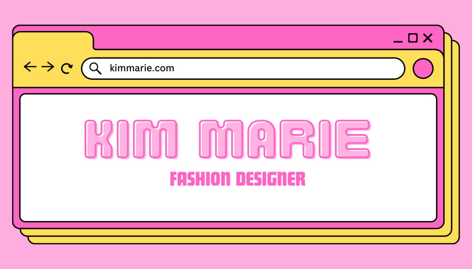 Y2K Business Card Template, Canva Template, 2000s Design With QR Code ...