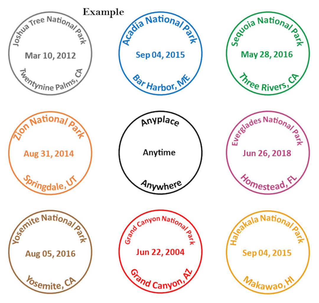 The Original Digital National Park Cancellation Stamps Template In the-original-digital-national-park-cancellation-stamps-template-in