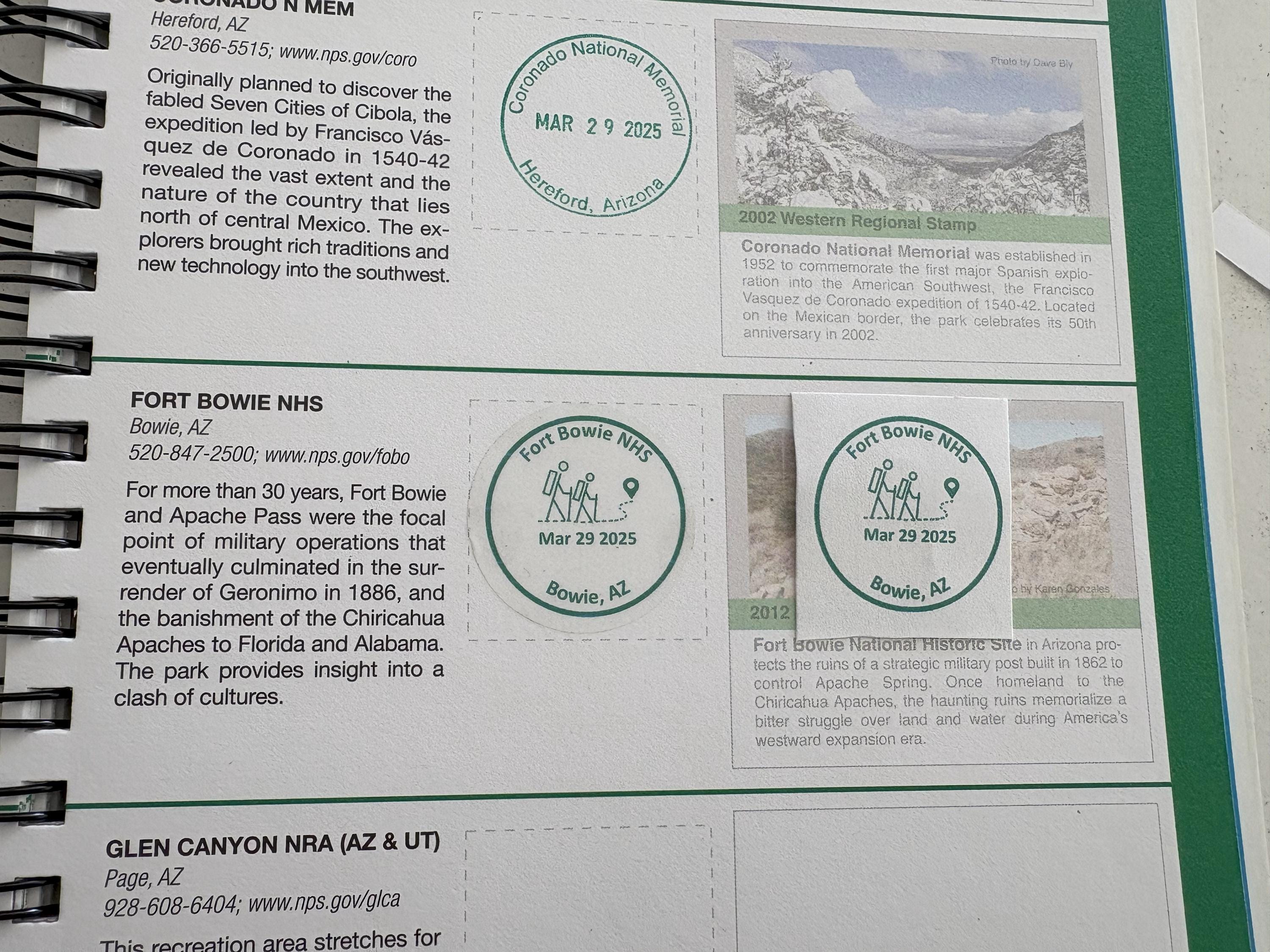 The Ultimate Digital National Park Cancellation Stamps Template in ...