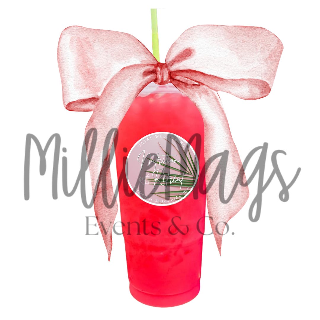 Custom Coquette Drinks - Etsy