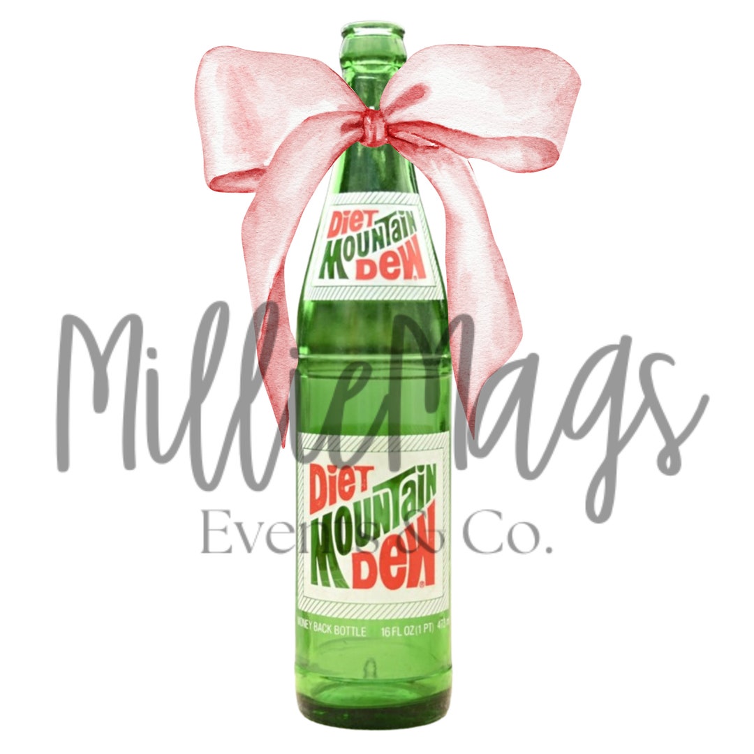 Diet Mountain Dew With Bow - Etsy
