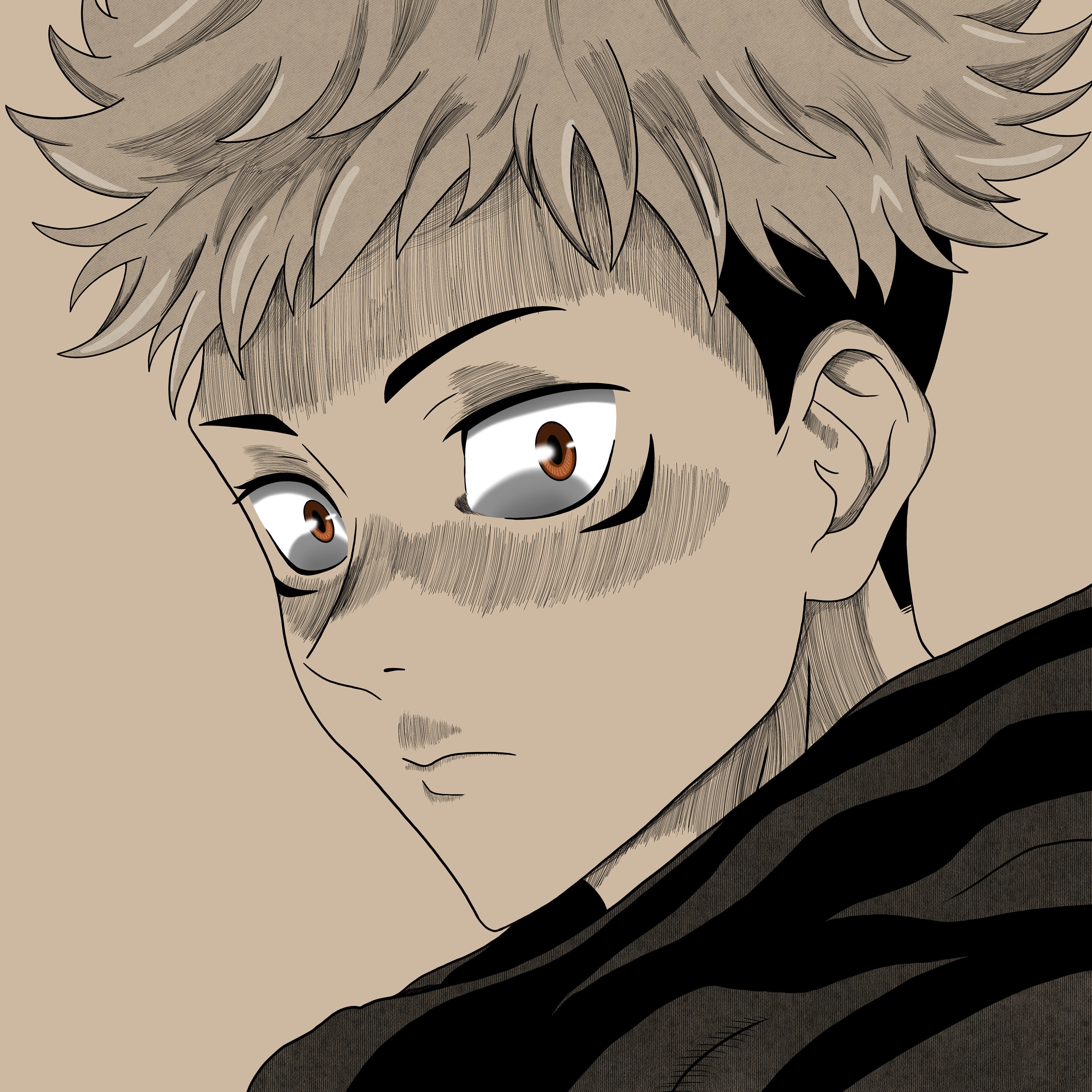 20. Itadori Yuji Jujutsu Kaisen Original Manga Print Original Manga ...