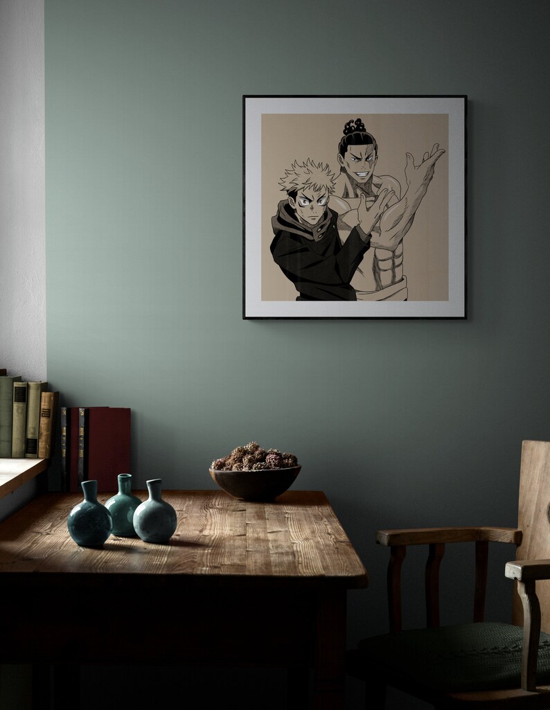15. Yuji & Todo Jujutsu Kaisen Póster impreso de manga original ...
