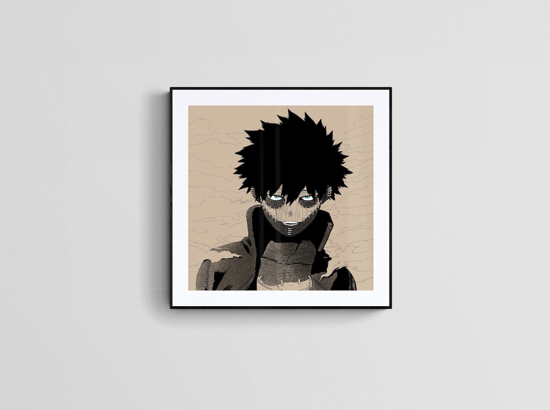 49. Dabi My Hero Acadamia Original Manga Print Poster Hand Illustrated ...