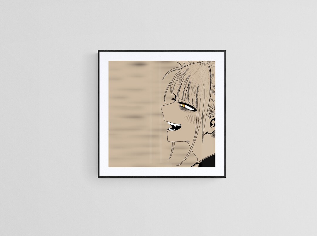 110. Himiko Toga My Hero Academia Original Manga Print Poster Hand ...