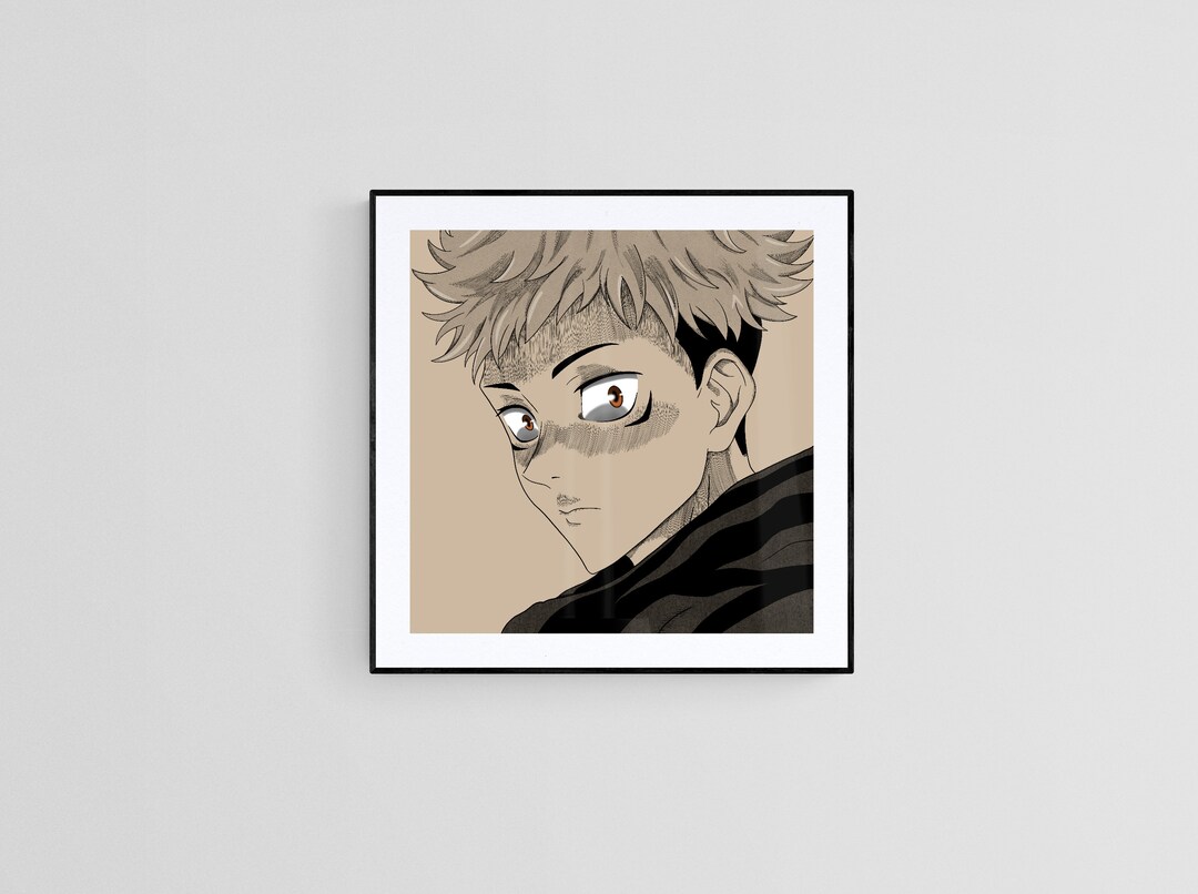 20. Itadori Yuji Jujutsu Kaisen Original Manga Print Original Manga ...