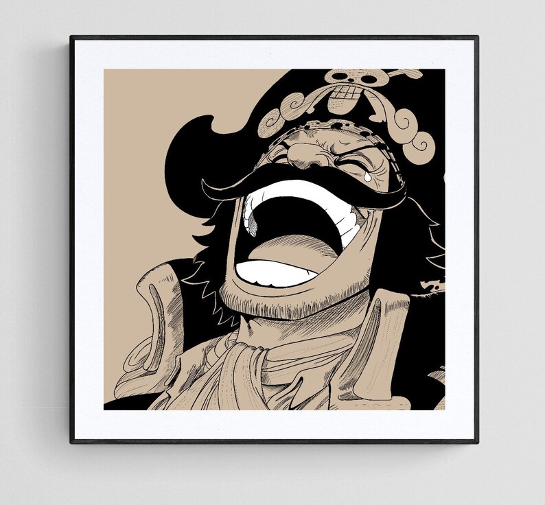 178. Gol D. Roger Laugh Tale One Piece Póster impreso manga original ...