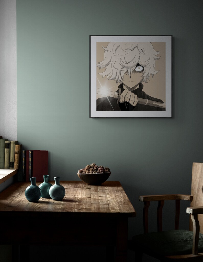 200. Gabimaru Hells Paradise Original Manga Print Poster Hand ...