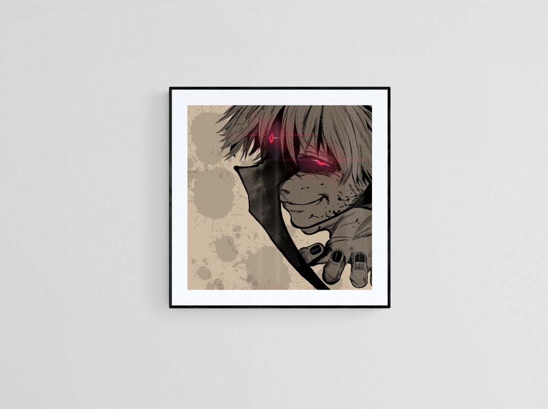 24. Kaneki Tokyo Ghoul Original Manga Print Poster Hand Illustrated ...