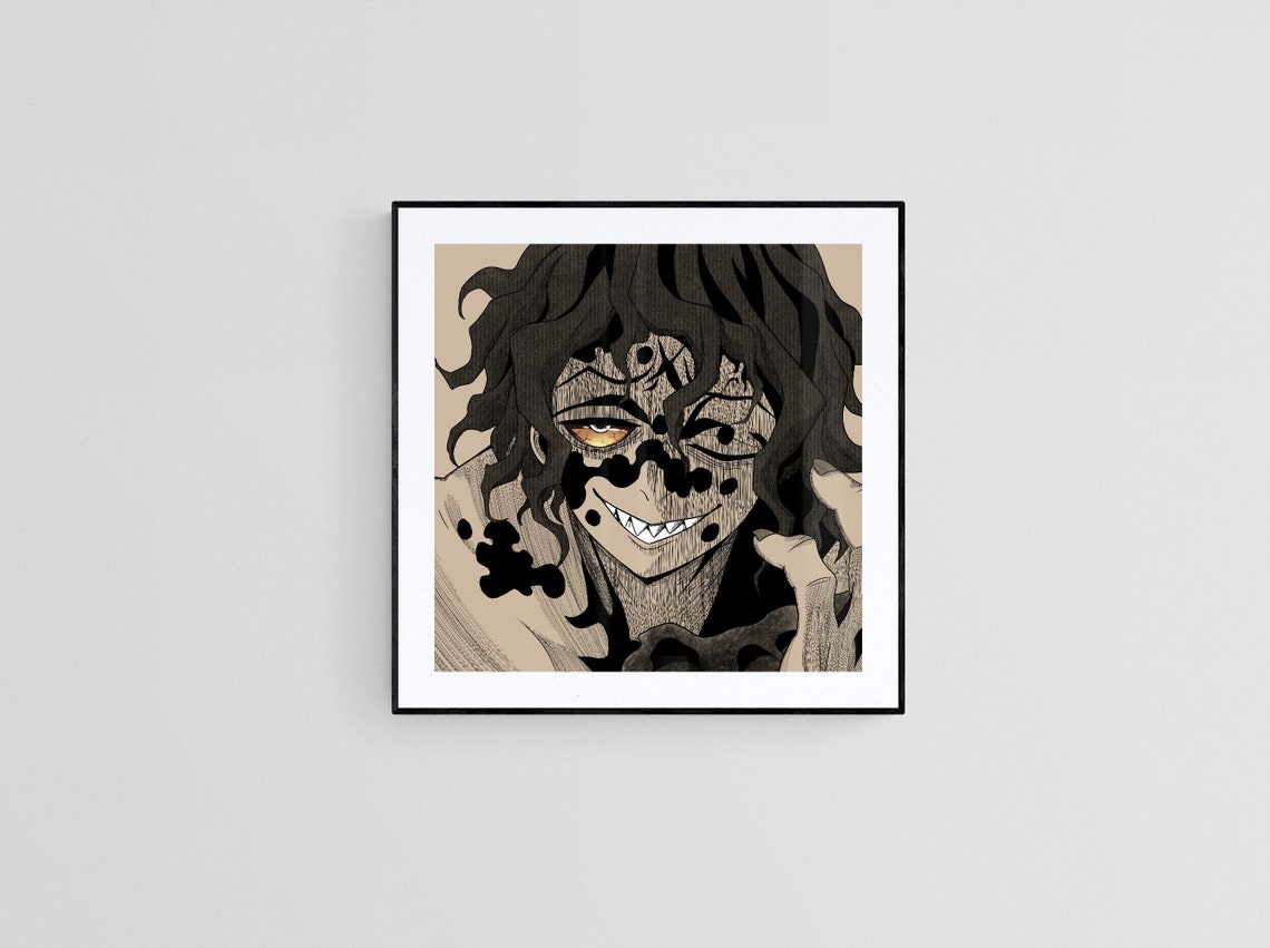33. Gyutaro Demon Slayer Original Manga Print Poster Hand Illustrated ...