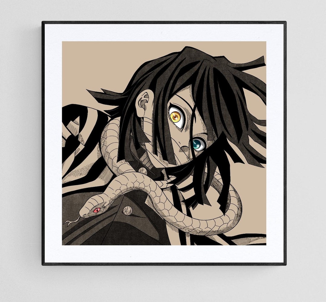 218. Obanai Iguro the Serpent Hashira - Demon Slayer Original Manga ...