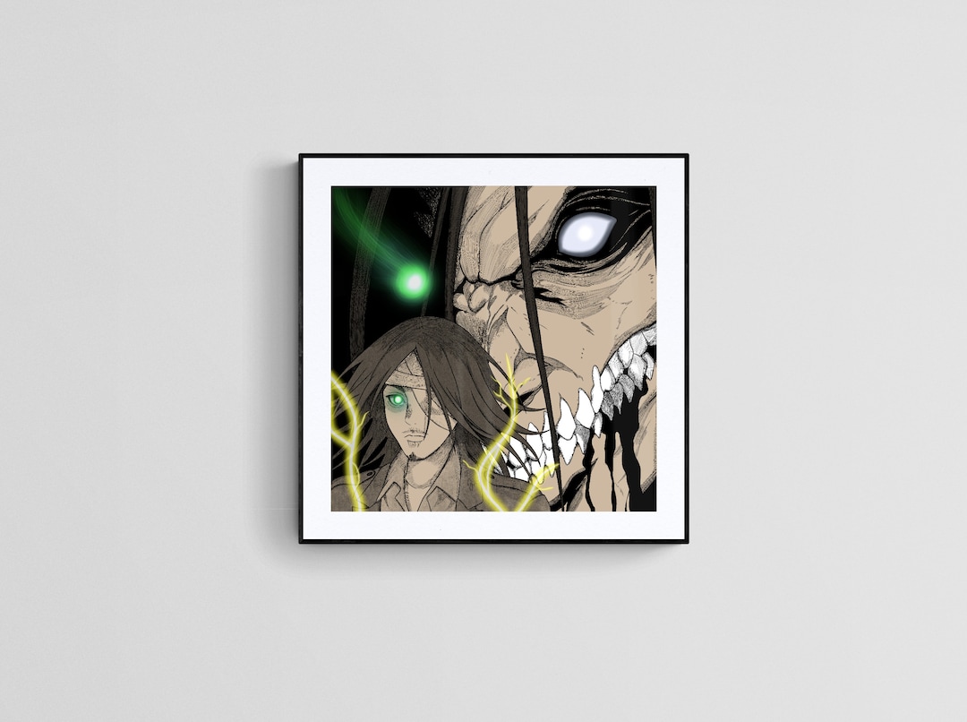 48. Eren Yeager Attack on Titan Original Manga Print - Etsy