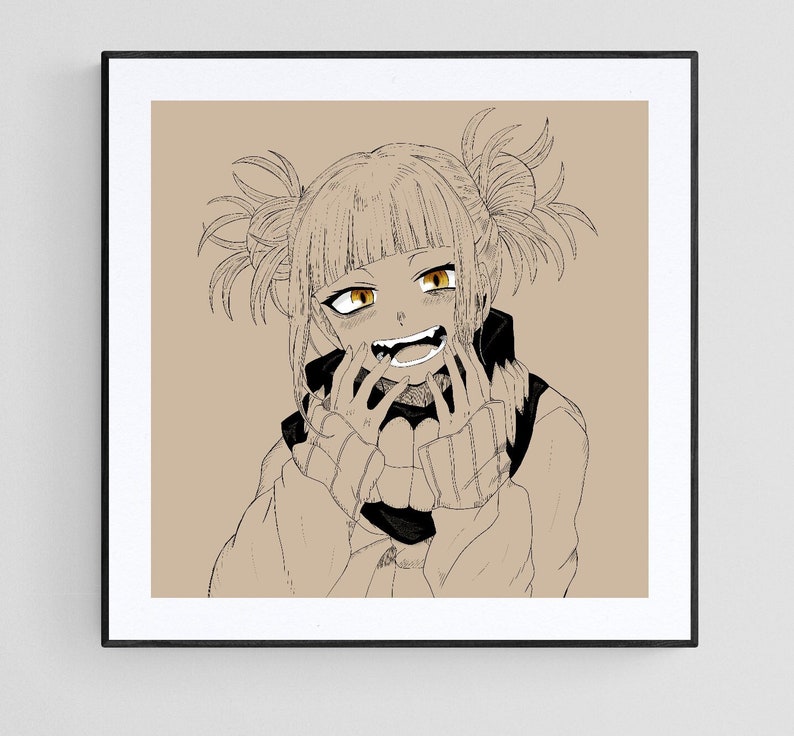 160. Himiko Toga My Hero Acadamia Original Manga Print Poster Hand ...