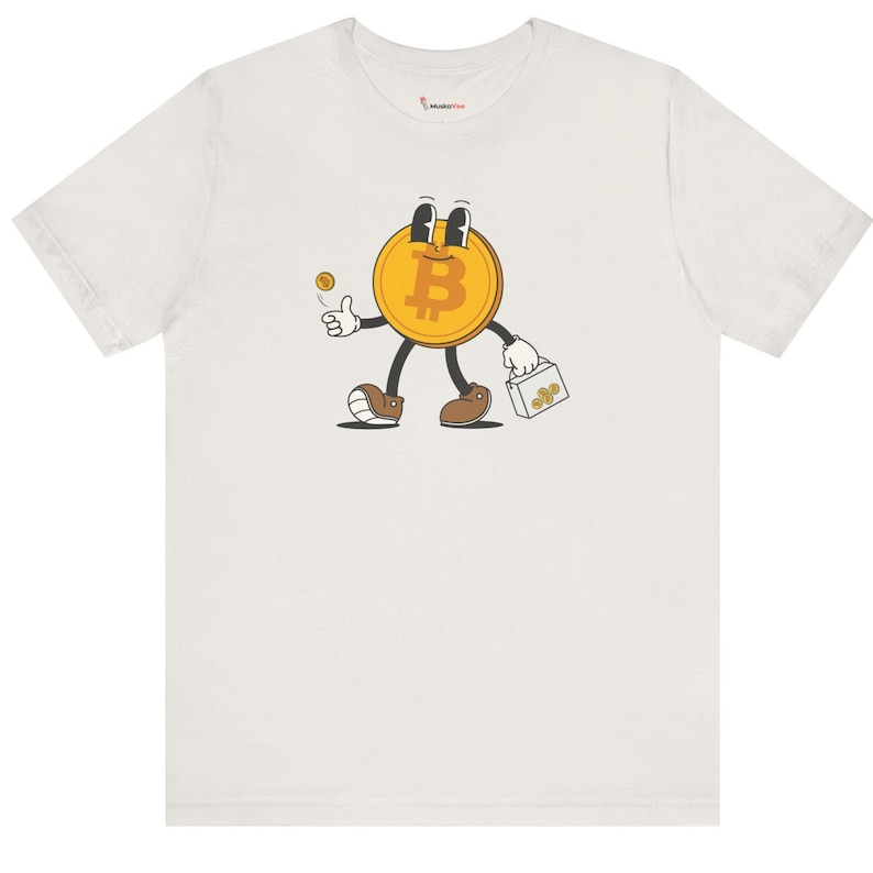 Vintage Bitcoin Cartoon HODL Tshirt, Bitcoin Shirt, Cryptocurrency ...