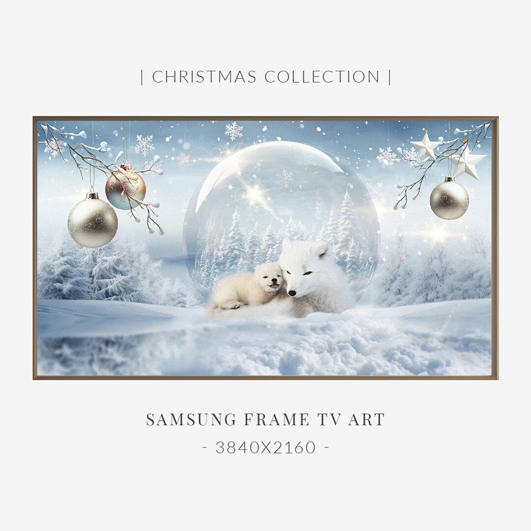 Wolves Frame Tv Artwork, Wild Animals Digital Tv Frame, Instant ...