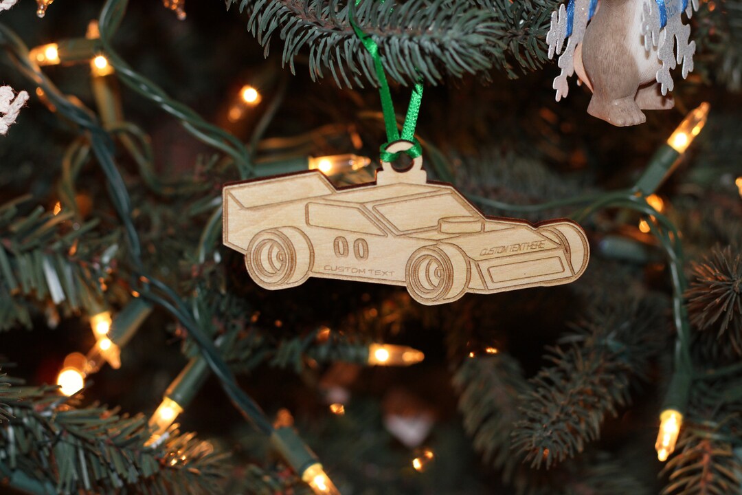 Custom Christmas Ornament, Laser Cut, Personalized, SK Modified, Race ...