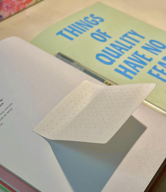 Dot Grid Sticky Notes | Plain White Post It Notes | Minimal White Grid ...