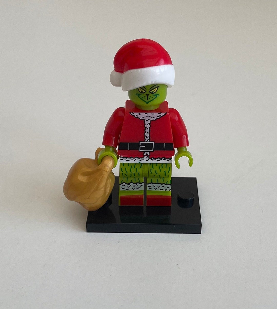 Christmas Grinch Minifigure Brand New - Etsy UK