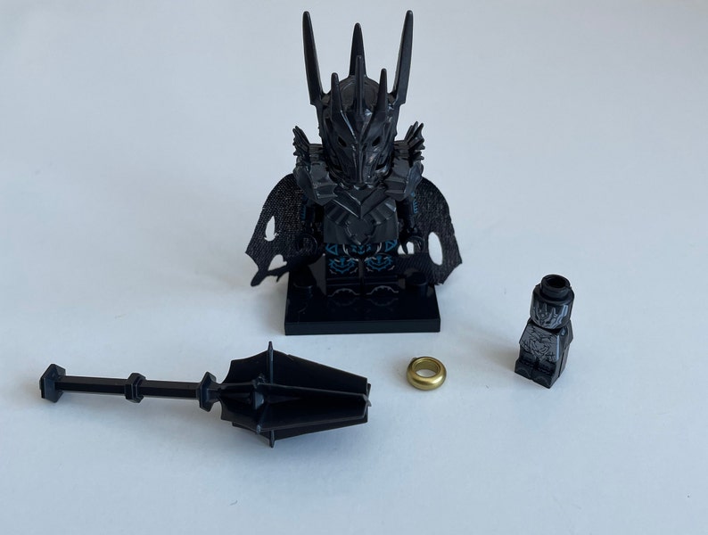 Lord of the Rings Sauron Minifigure - Etsy