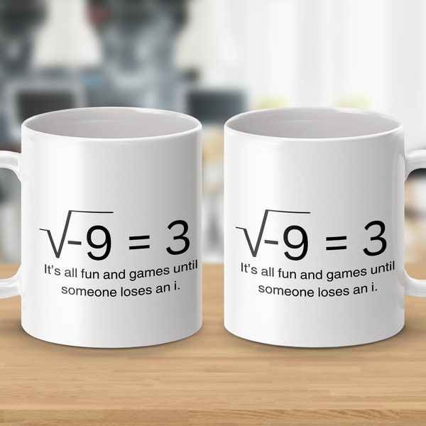 Math Mug - Etsy