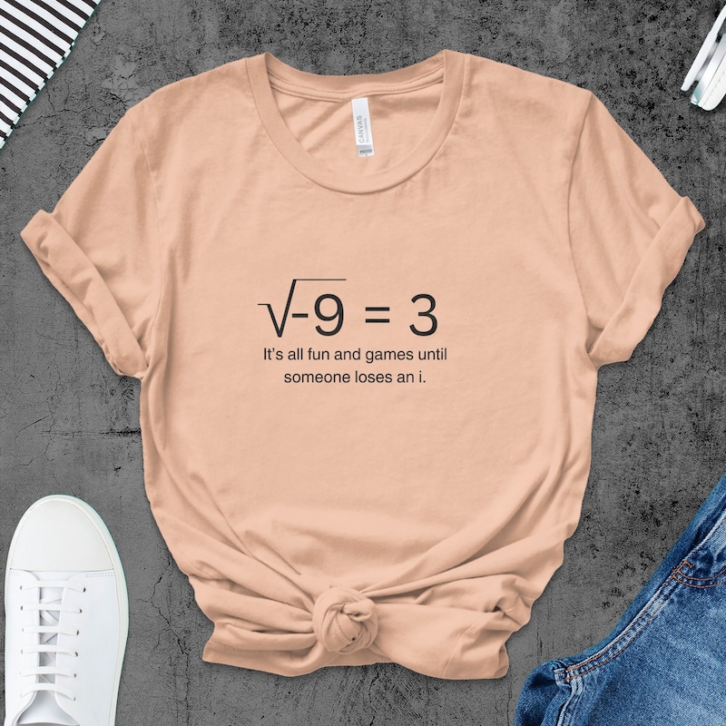 Funny Math Pun T Shirts - Etsy