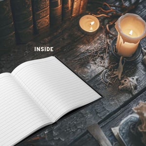 Personalized Red Fox Journal, Custom Nature Notebook, Moon Lovers Diary ...