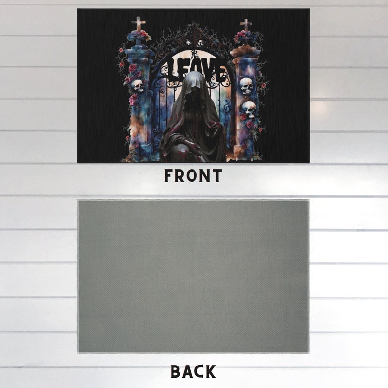 Gothic Victorian Welcome Mat Strange and Unusual Non-slip Doormat ...