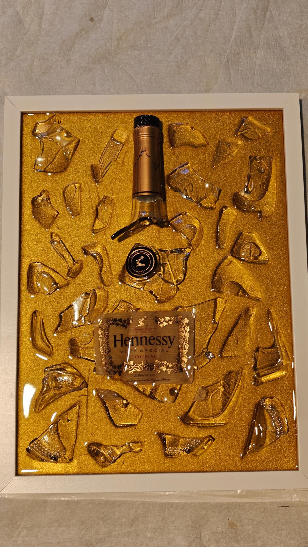 Hennessy Gold Background - Etsy