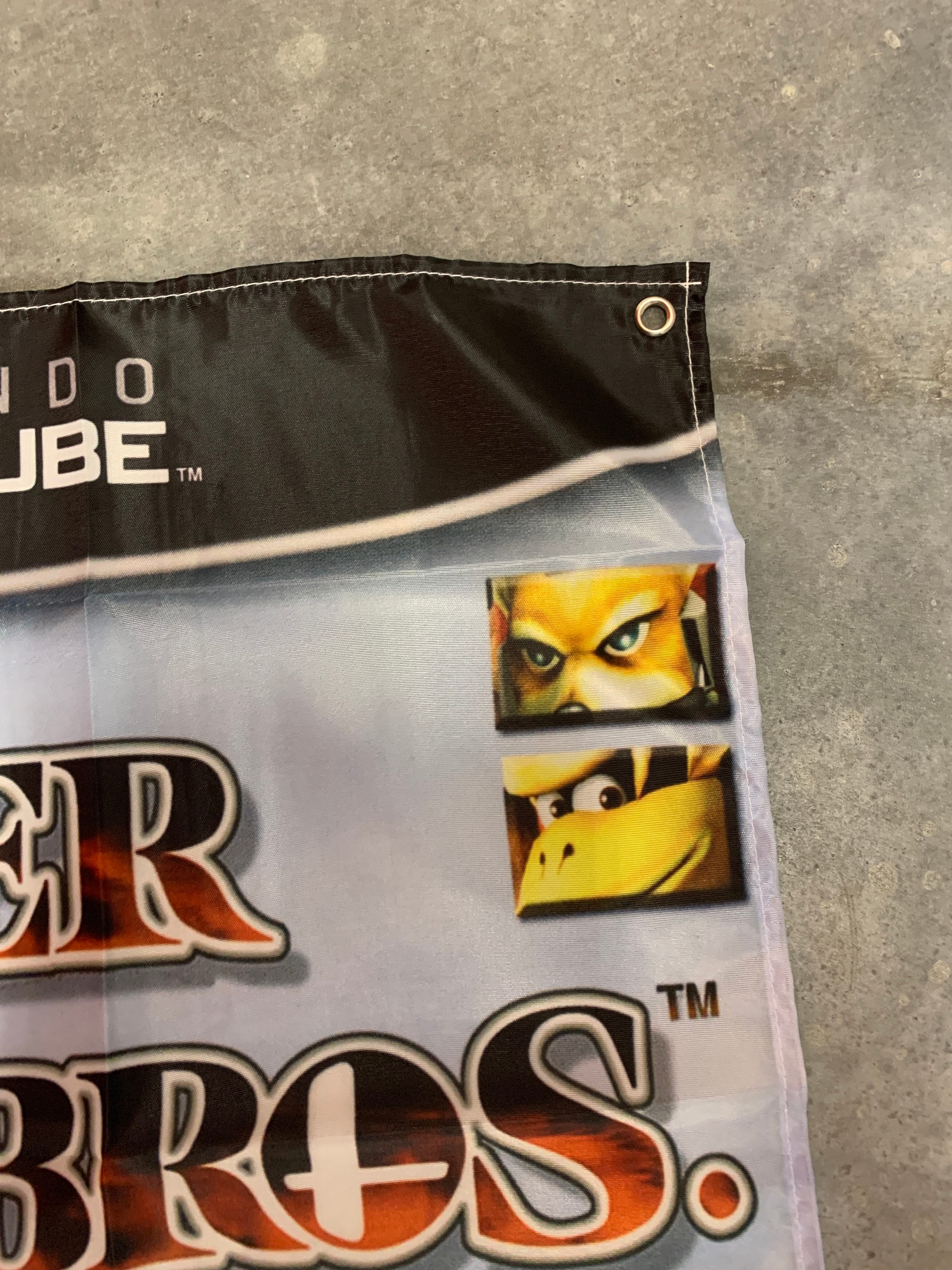 Super Smash Bros Melee Custom Wall Flag Banner Tapestry 2 X 3 Ft ...