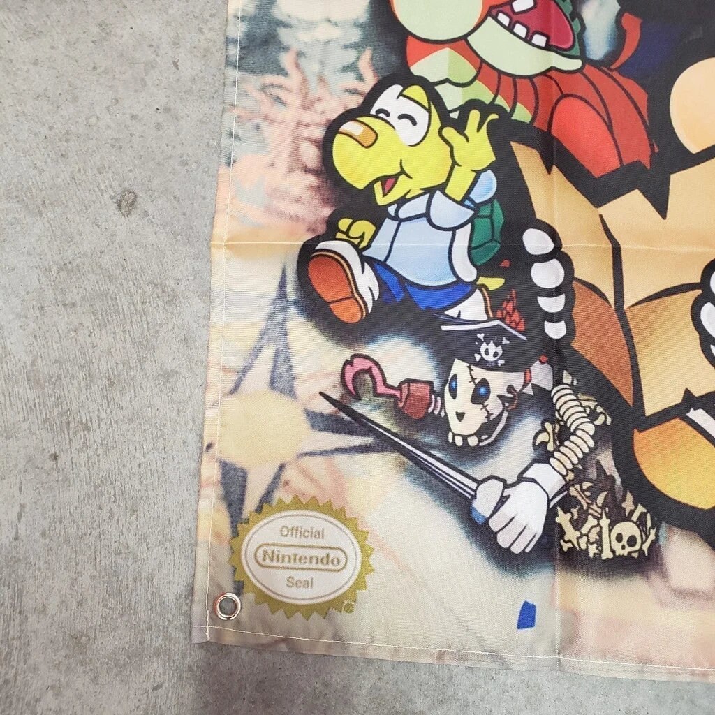 Paper Mario the Thousand Year Door Custom Wall Flag Banner Tapestry 2 X ...