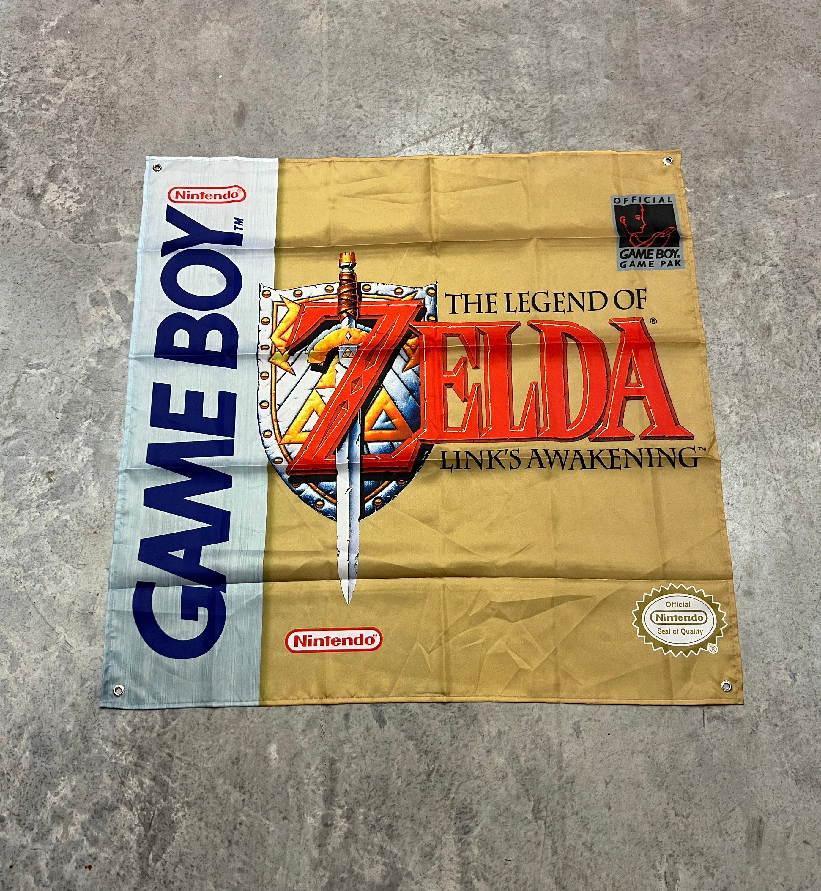 The Legend of Zelda Link's Awakening Custom Wall Flag Banner Tapestry 3 ...