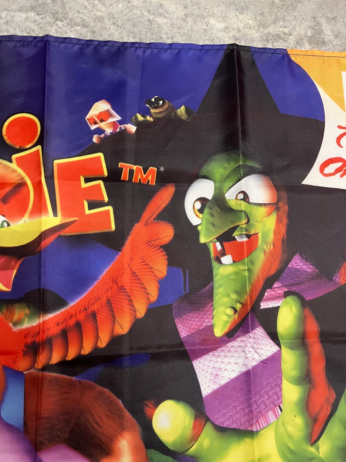 Banjo-kazooie Custom Wall Flag Banner Tapestry 2 X 3 Ft, N64 - Etsy
