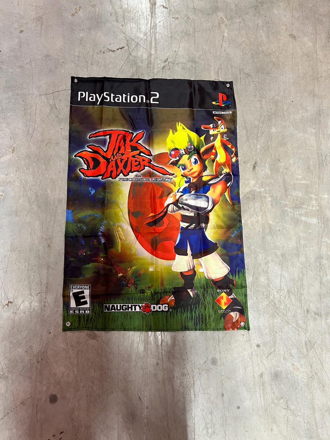 Jak and Daxter Custom Wall Flag Banner Tapestry 2 X 3 Ft, PS2 ...