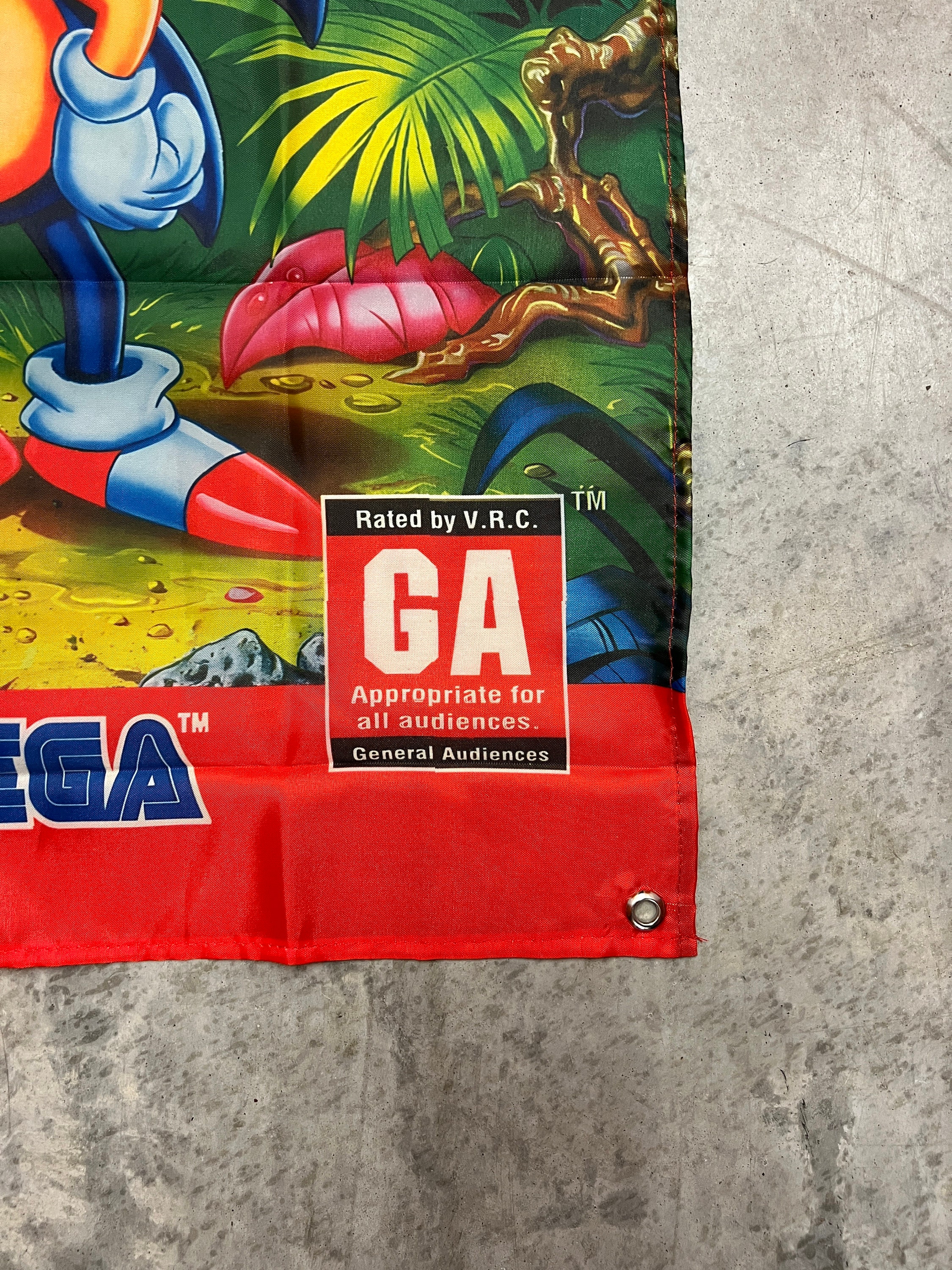 Sonic the Hedgehog 3 Custom Wall Flag Banner Tapestry 2 X 3 Ft, Sega ...