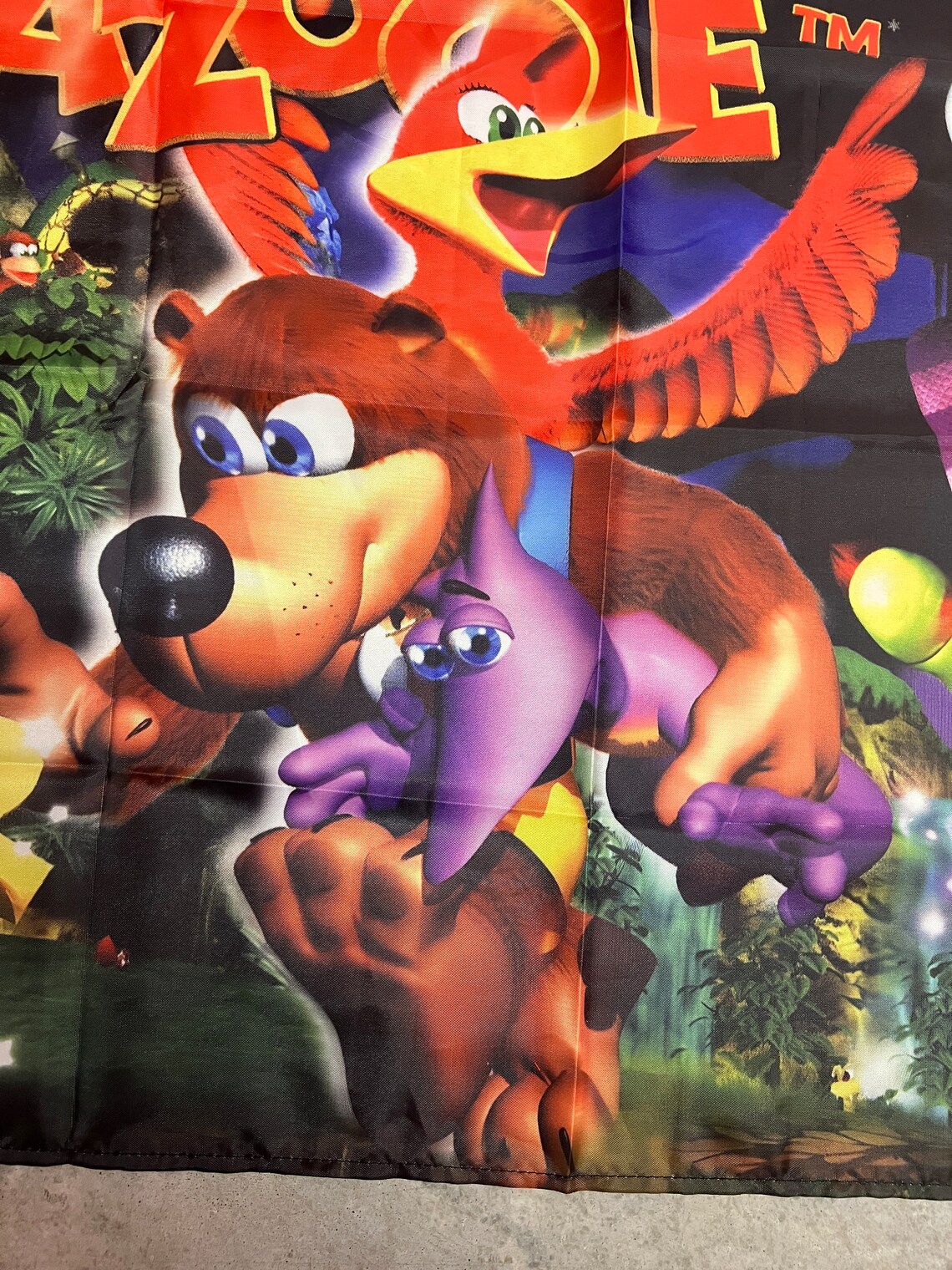 Banjo-kazooie Custom Wall Flag Banner Tapestry 2 X 3 Ft, N64 - Etsy